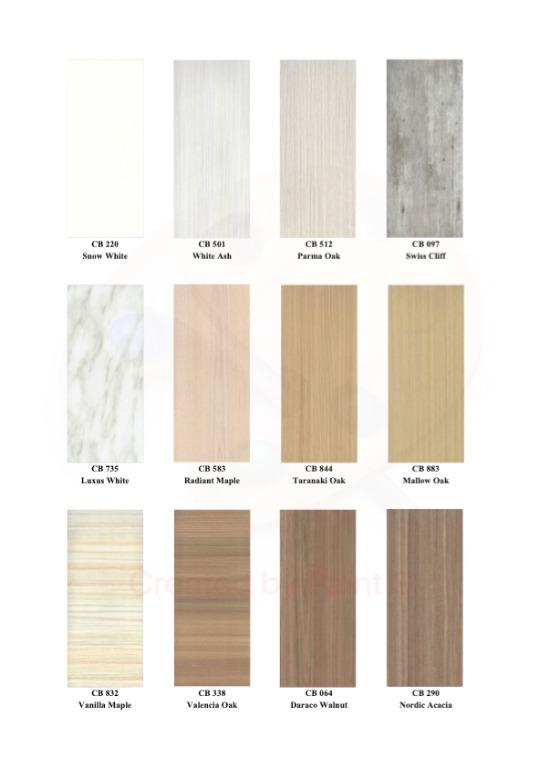 HDB Laminate Solid Timber Doors, Furniture & Home Living, Security ...