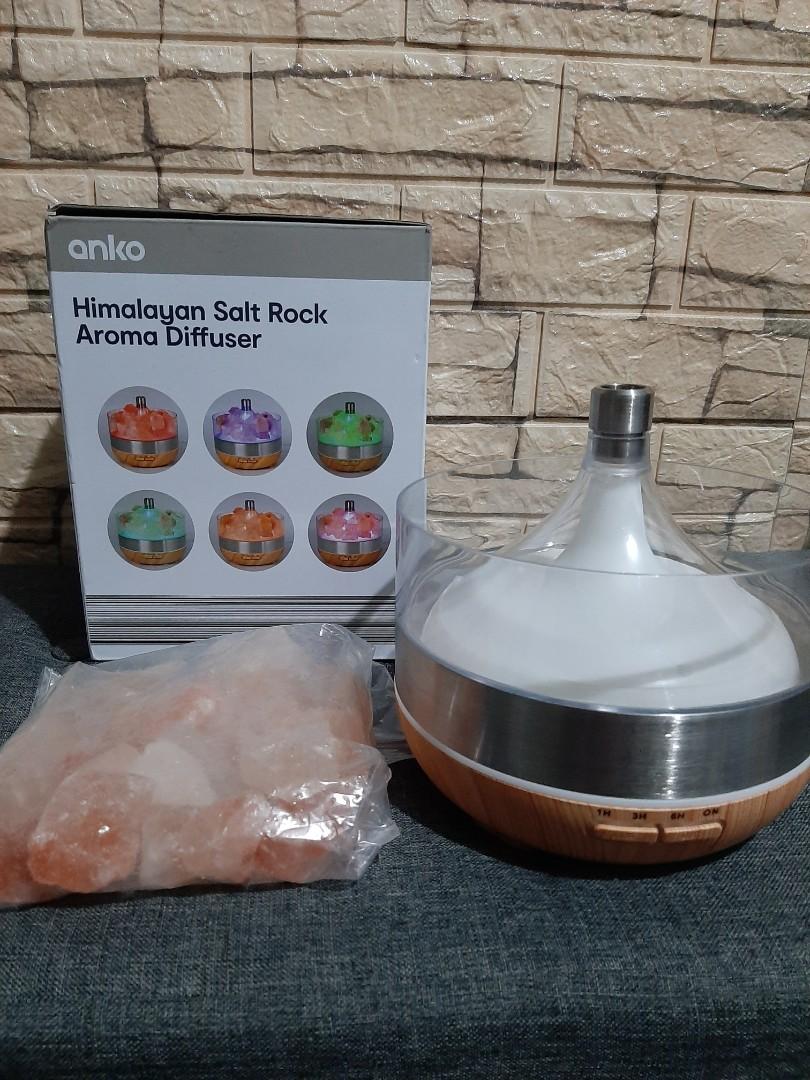 Himalayan Salt Rock Aroma Diffuser, Furniture & Home Living, Home ...