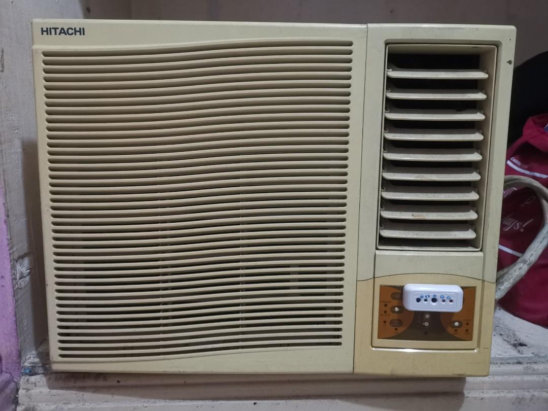 Hitachi Window Type Aircon 0.8 Hp (EER 10.4 Matipid), TV & Home ...