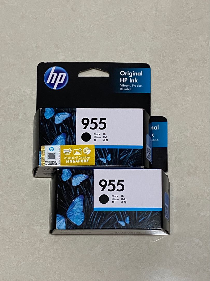 Hp 955 Original Ink Black, Computers & Tech, Printers, Scanners ...