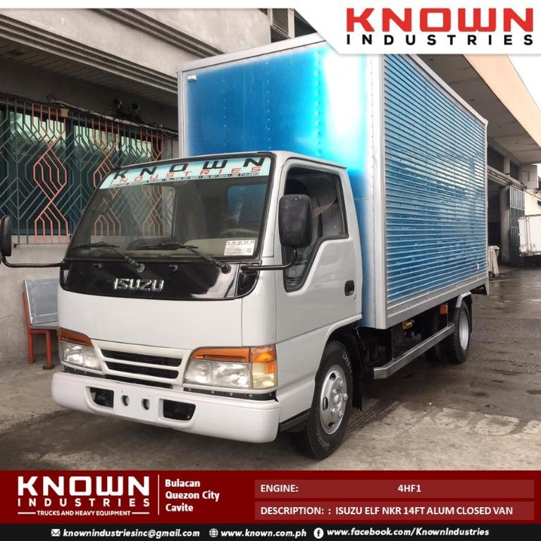 ISUZU ELF NKR ALUMINUM CLOSED VAN 4HF1 🚜 2020, Special Vehicles, Heavy ...
