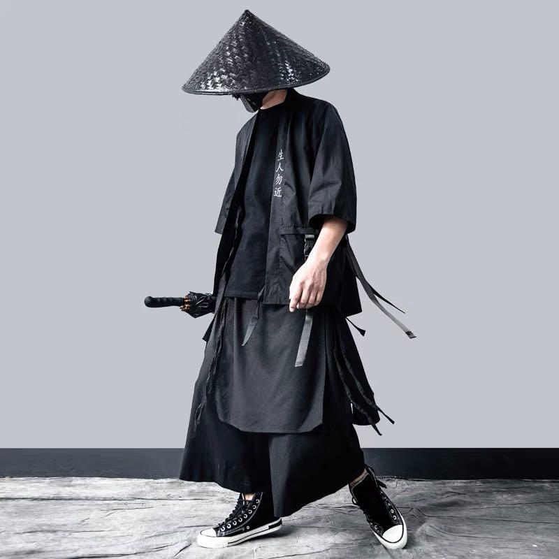 Japan samurai kimono jacket, Men's Fashion, Coats, Jackets and ...