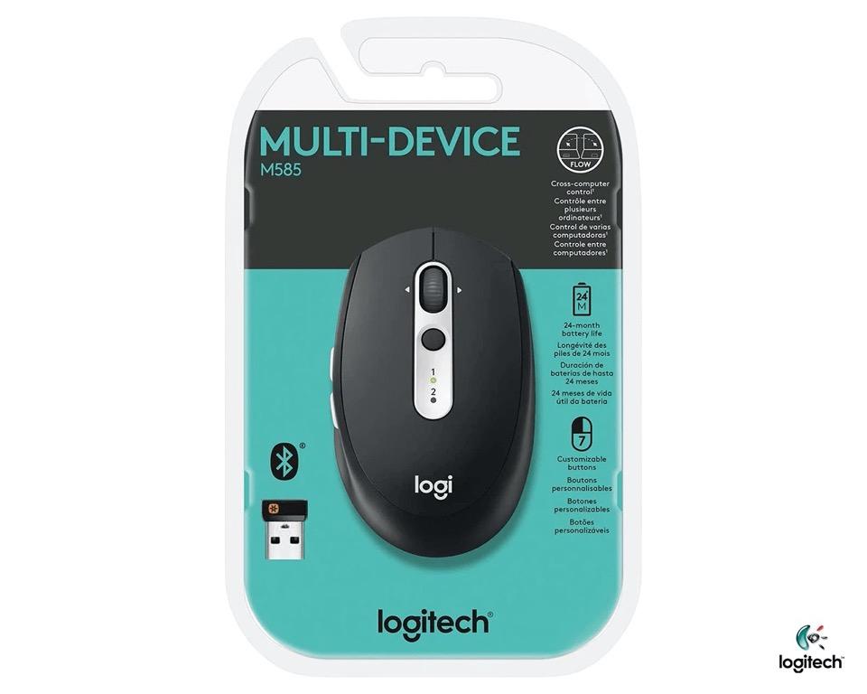 Logitech M585 Multi-Device(香港行貨）, 電腦＆科技, 電腦周邊及配件, 電腦鍵盤及相關產品 - Carousell