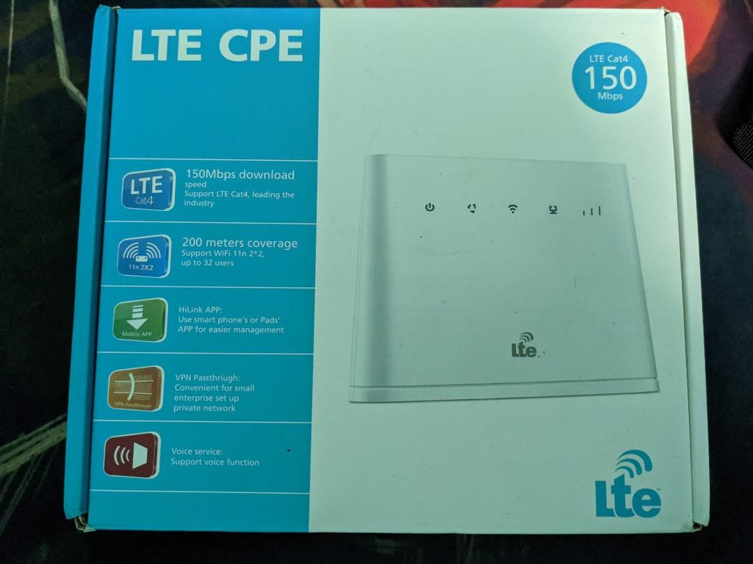 Modem B310 LTE CPE Unlimited Hotspot, Computers & Tech, Parts ...