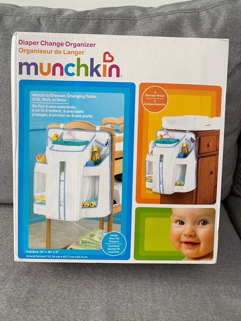 Munchkin Diaper Change Organizer, Babies & Kids, Bathing & Changing ...