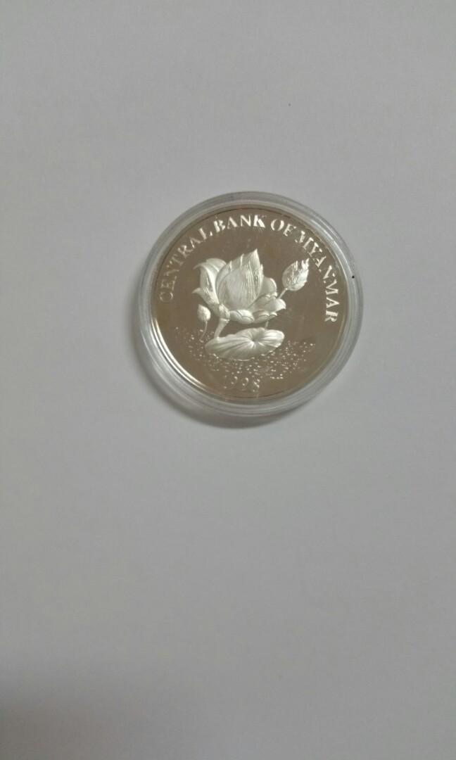 Myanmar Tiger Silver Coin, Hobbies & Toys, Memorabilia & Collectibles ...