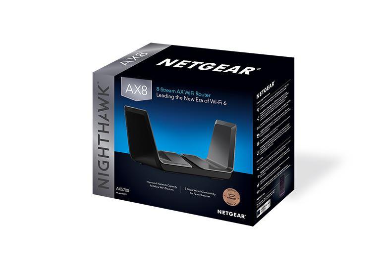 Netgear RAX75 Nighthawk AX8 AX5700 WiFi 6 Router, 電腦＆科技, 電腦周邊及配件, Wifi及 ...