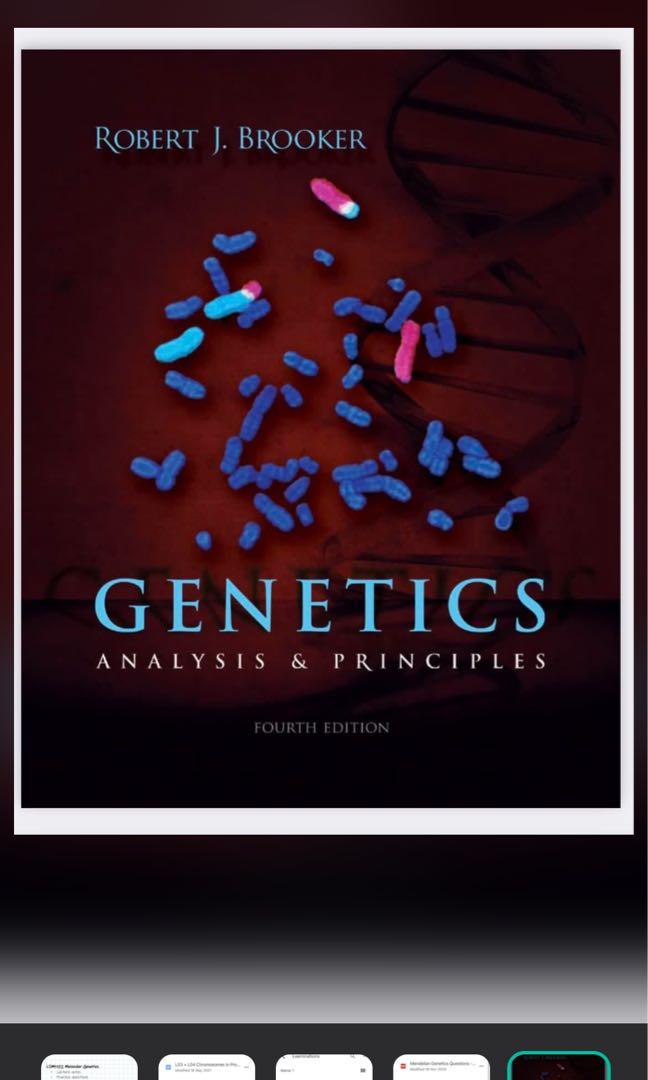 NUS Life Science AY20/21 LSM1102/LSM2105 Molecular Genetics Module ...