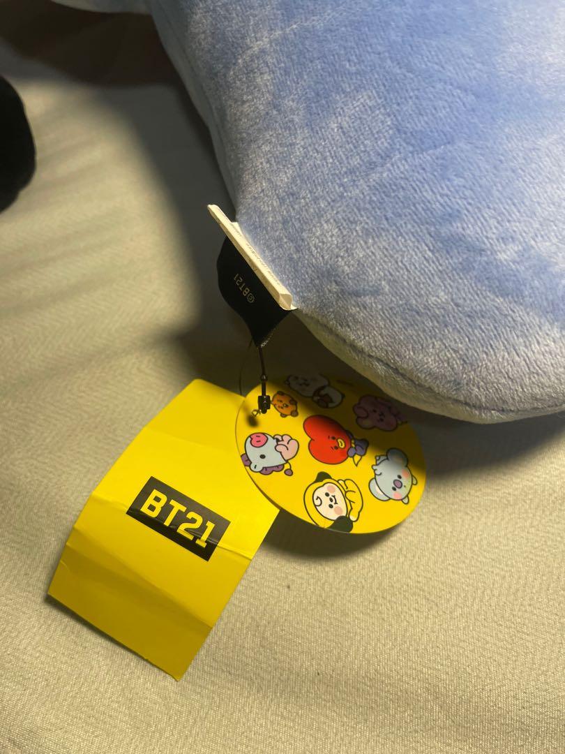 Official BT21 Hug Cushion ( Tata and Chimmy) 55cm, Hobbies & Toys, Toys ...