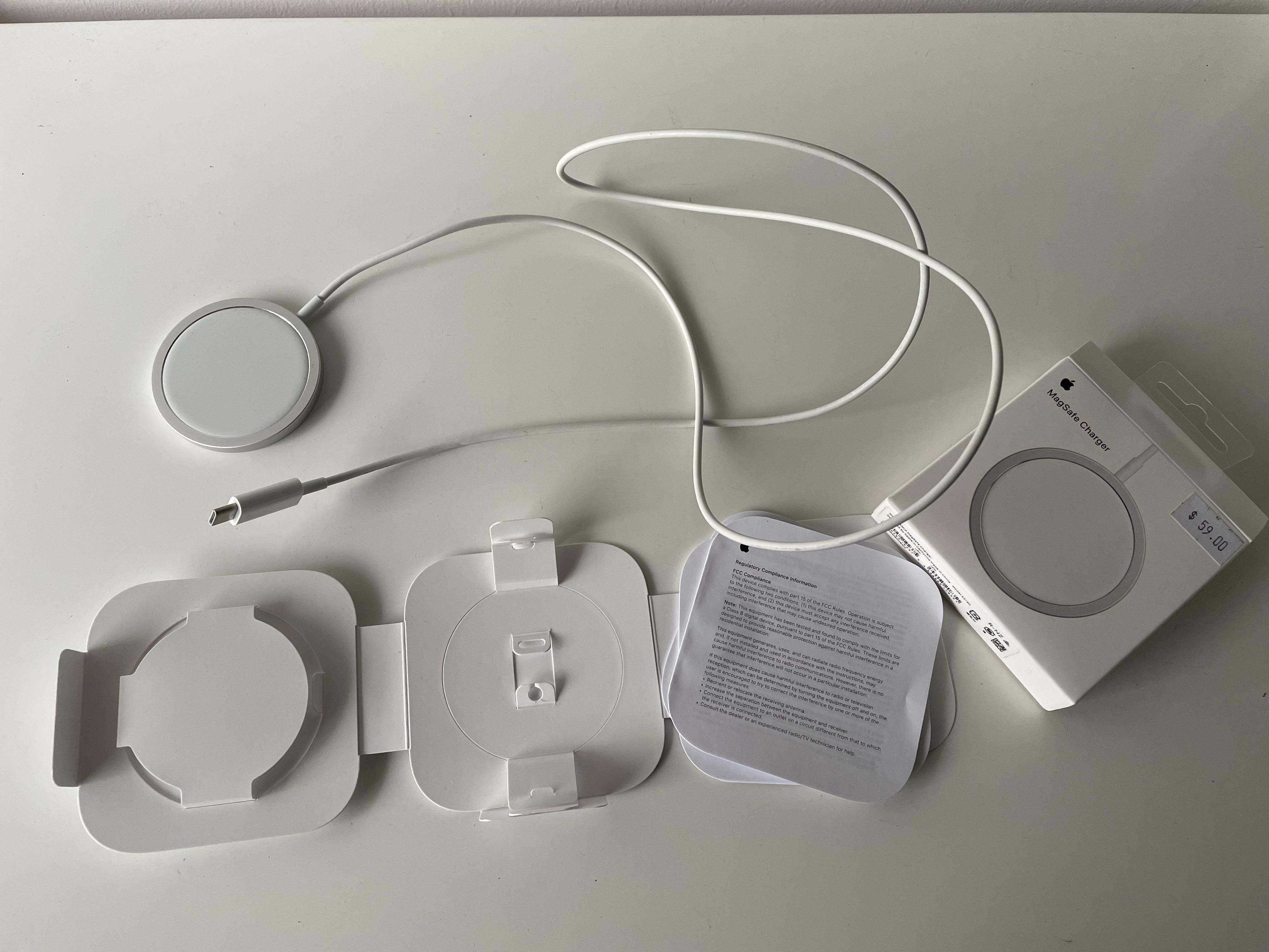 Original MagSafe Wireless Charger, Computers & Tech, Parts ...