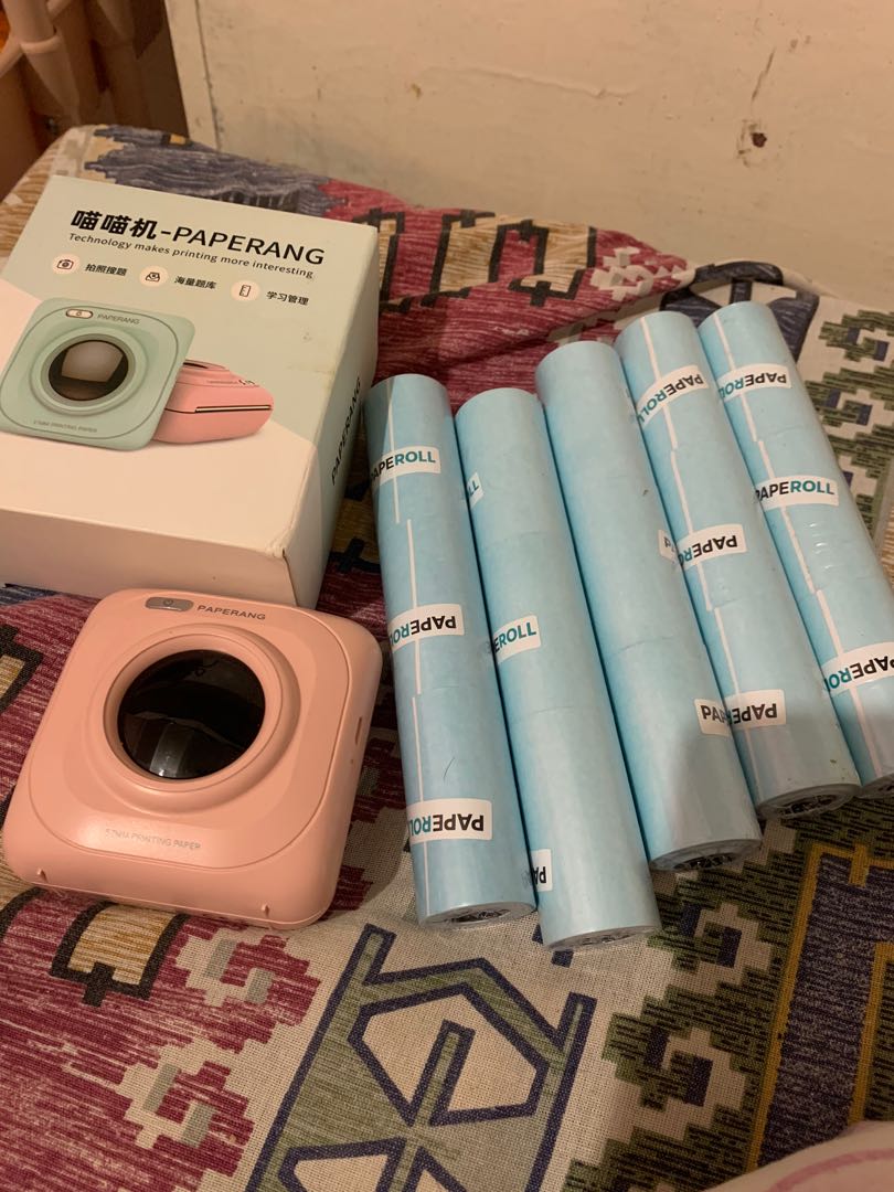 paperang portable bluetooth thermal printer, Computers & Tech, Printers ...