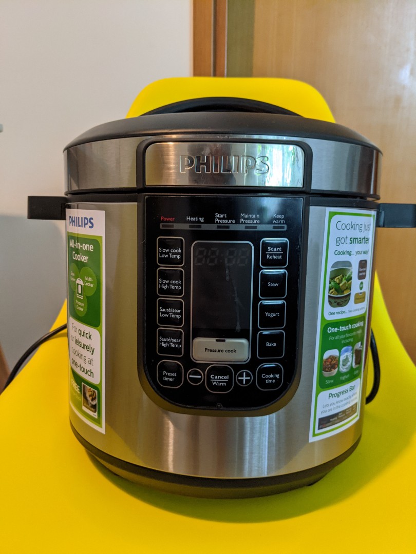 Philips pressure cooker hd2137, TV & Home Appliances, Kitchen ...