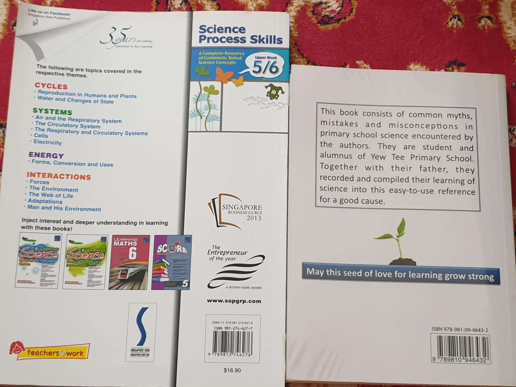 Primary Science Common mistakes & misconceptions / Science Process ...