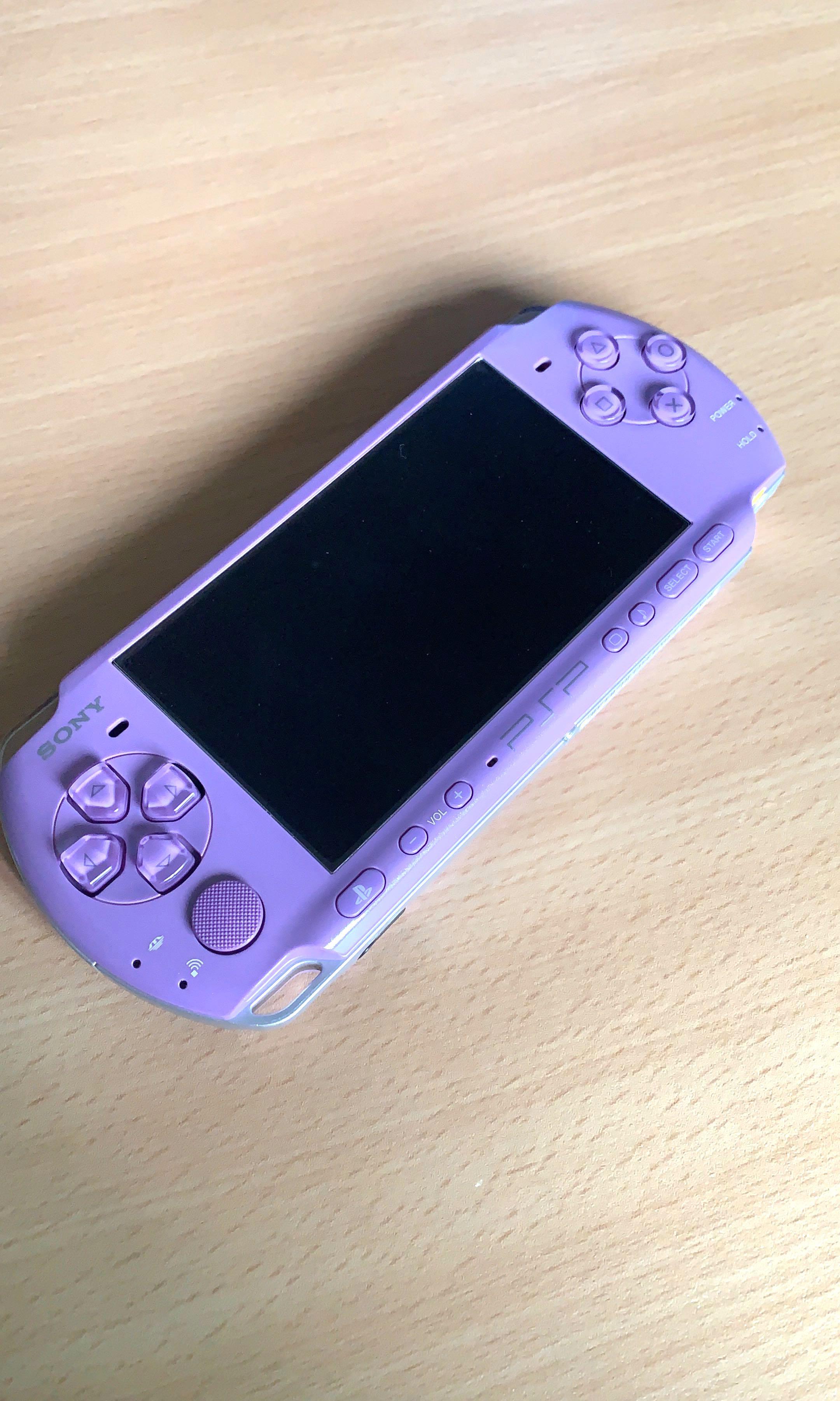 Purple PSP 3000 (Limited Edition), Video Gaming, Video Game Consoles ...
