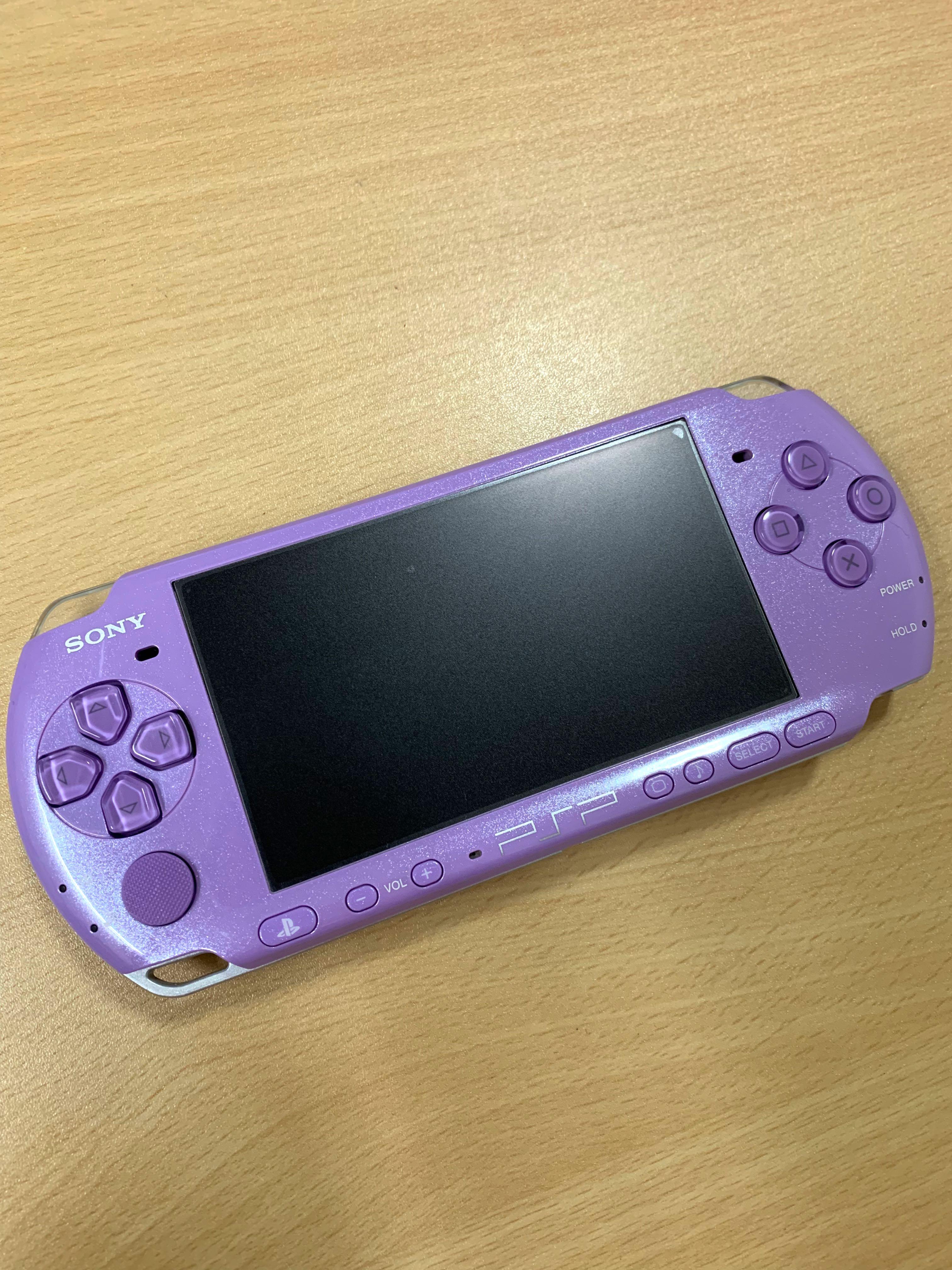 Purple PSP 3000 (Limited Edition), Video Gaming, Video Game Consoles ...