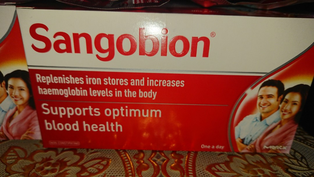 Sangobion - Replenishes iron stores and increases haemoglobin levels in ...