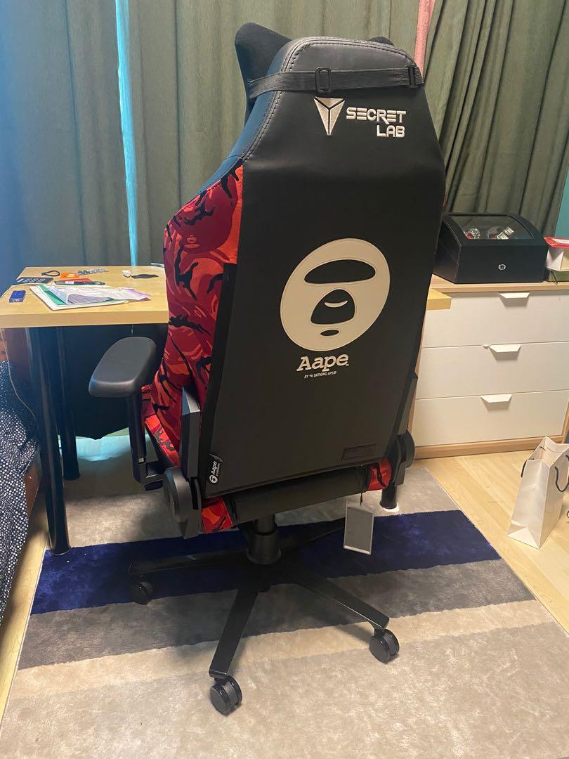 Secretlab OMEGA AAPE Chair, Furniture & Home Living, Furniture, Chairs ...