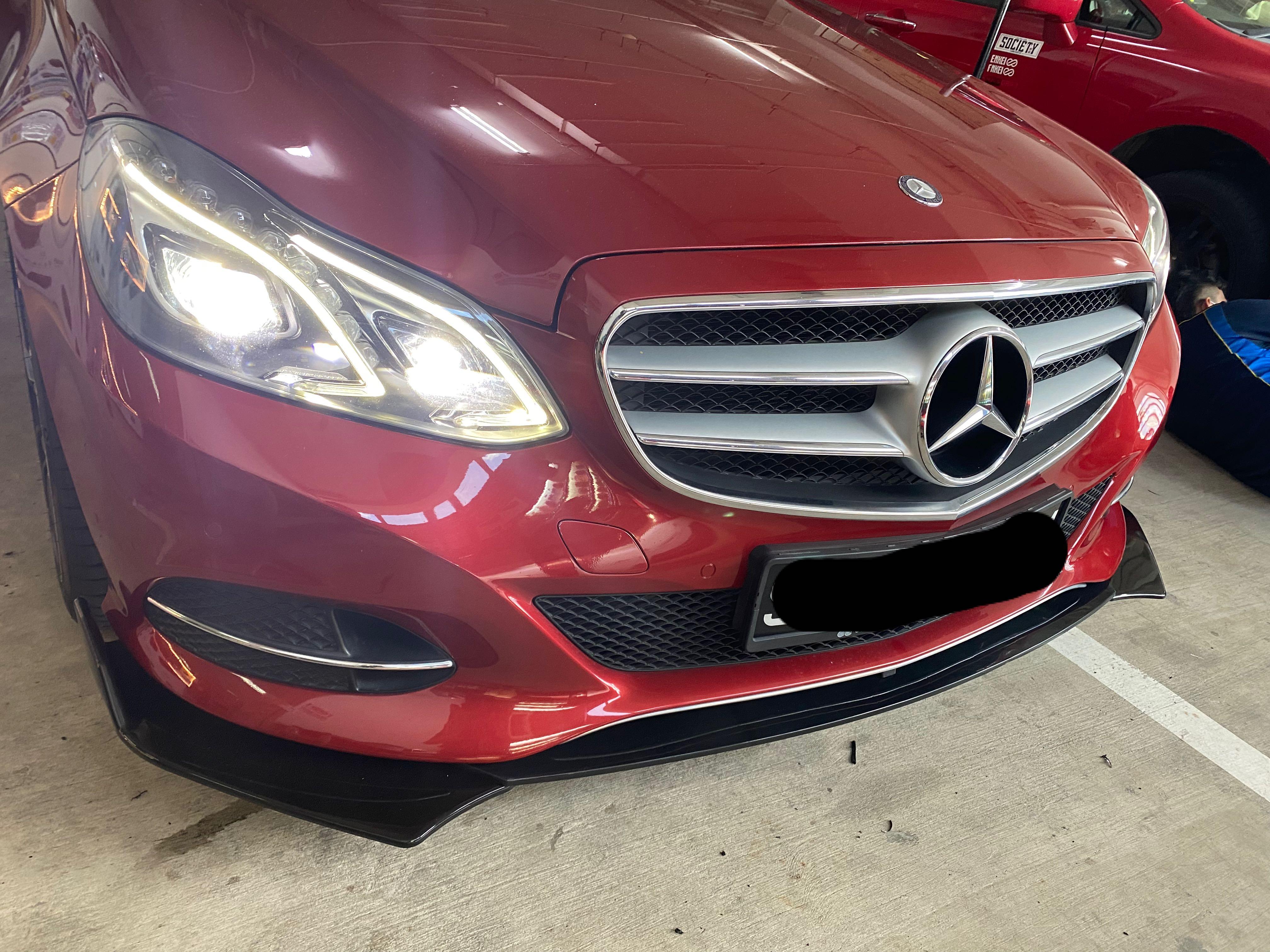 Shop Base&Install, Universal car front lip installed by us, Car ...