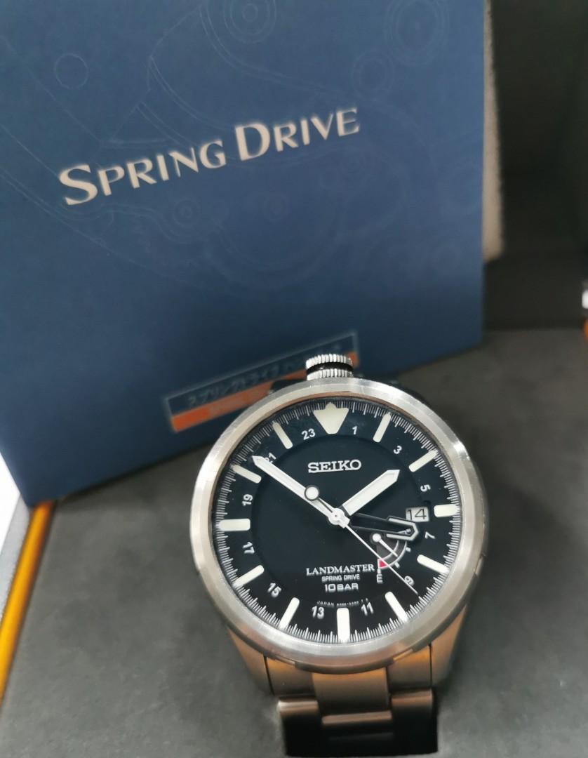Seiko springdrive landmaster prospex SBDB005, Luxury, Watches on Carousell