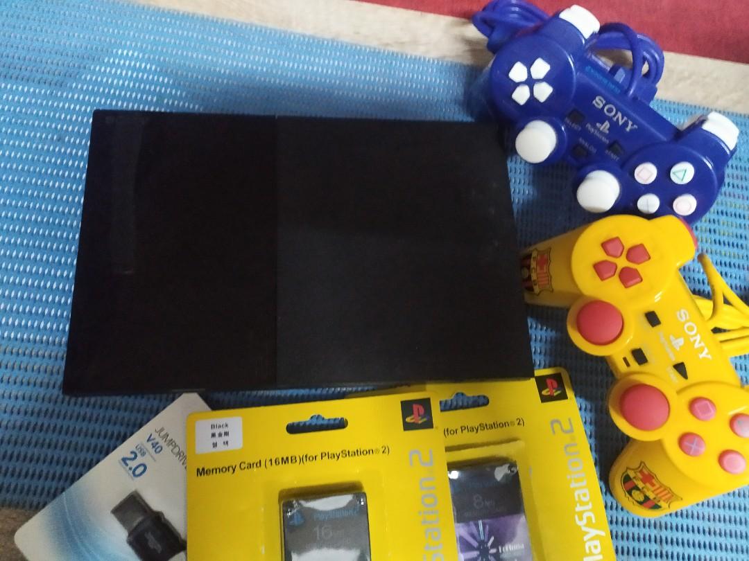 SONY PS2 MODDED + SPECIAL CUSTOM JOYSTICK, Video Gaming, Video Game ...