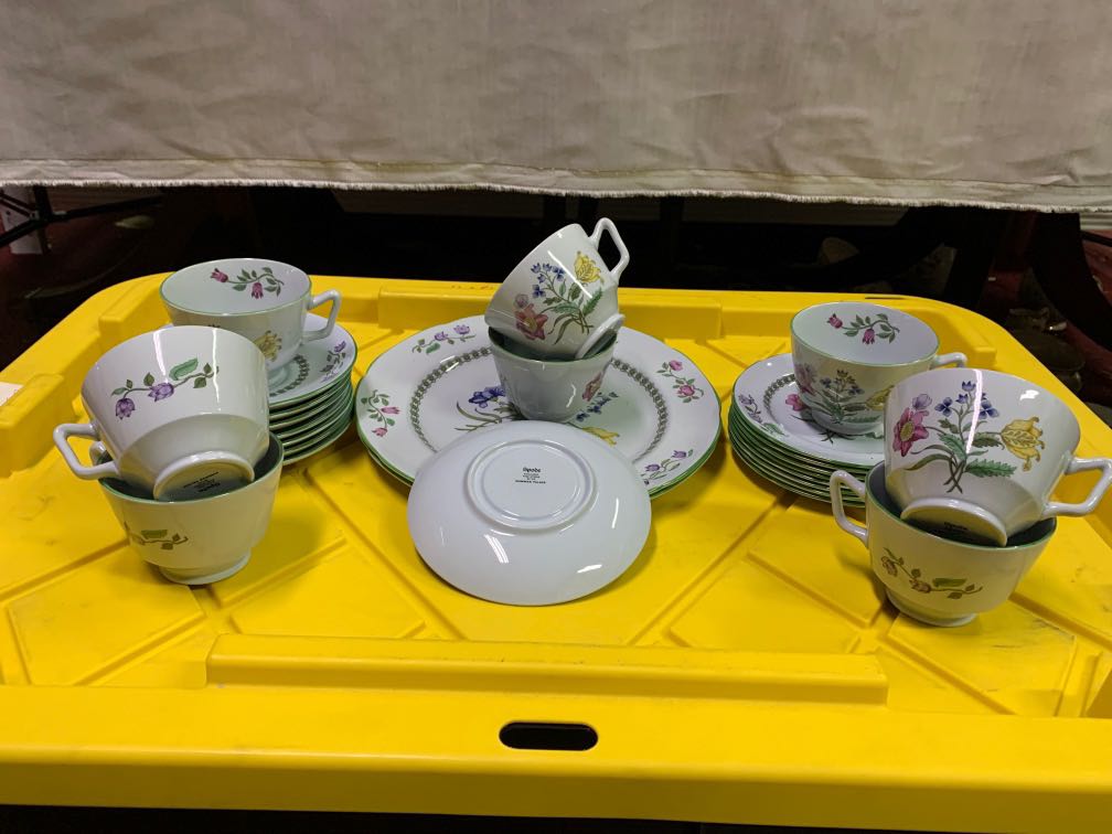 Spode tea set, Hobbies & Toys, Memorabilia & Collectibles, Vintage ...
