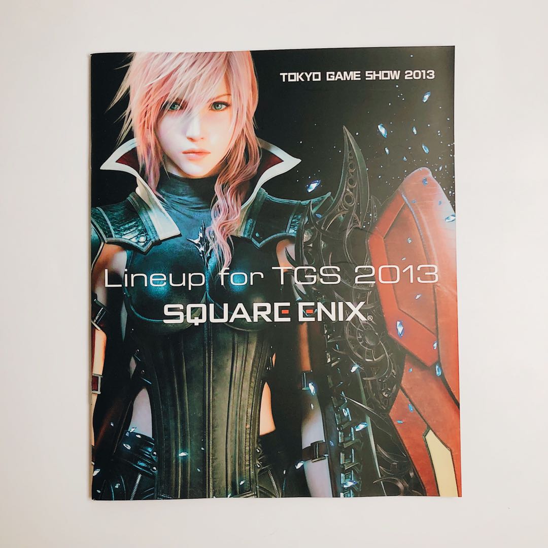 Square Enix Tokyo Game Show TGS 2013 Final Fantasy Lightning Brochure ...
