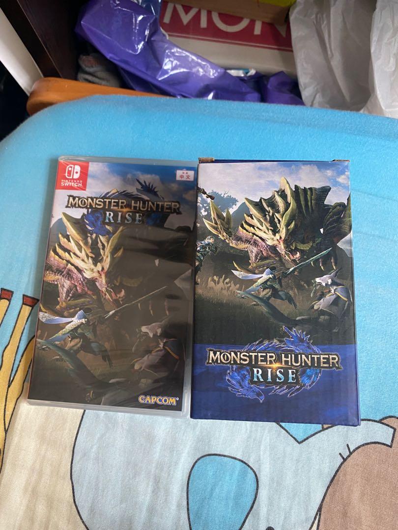 [可議價]Switch monster hunter rise mhr 連初回限定杯, 電子遊戲, 遊戲機配件, 遊戲禮物卡及帳戶 - Carousell