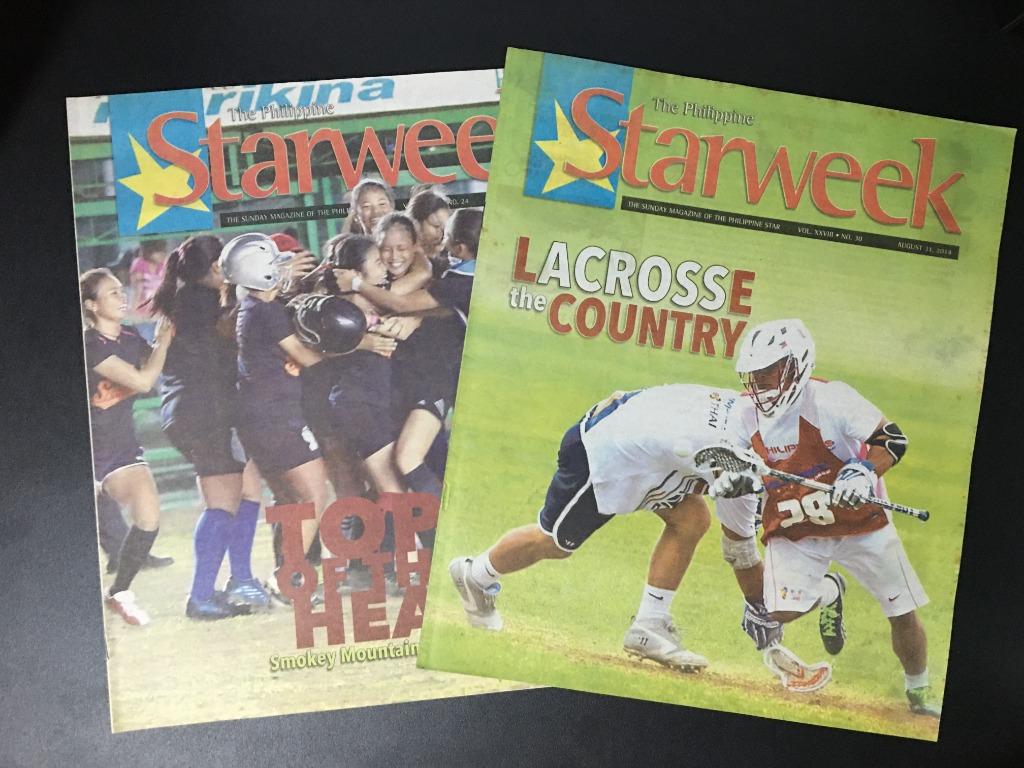 The Philippine Starweek Magazine Sports Covers Bundle 14 pcs. (OOP ...