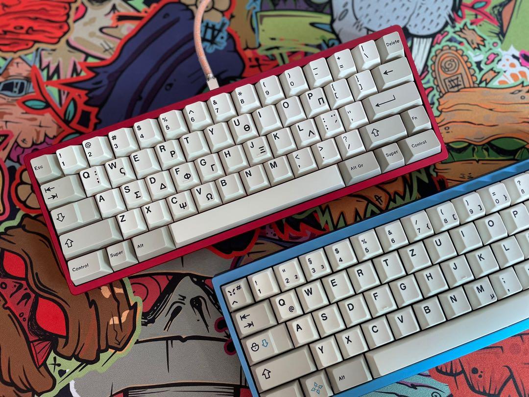 UTD356mini custom mechanical keyboard O ring gasket mounted in WK ...