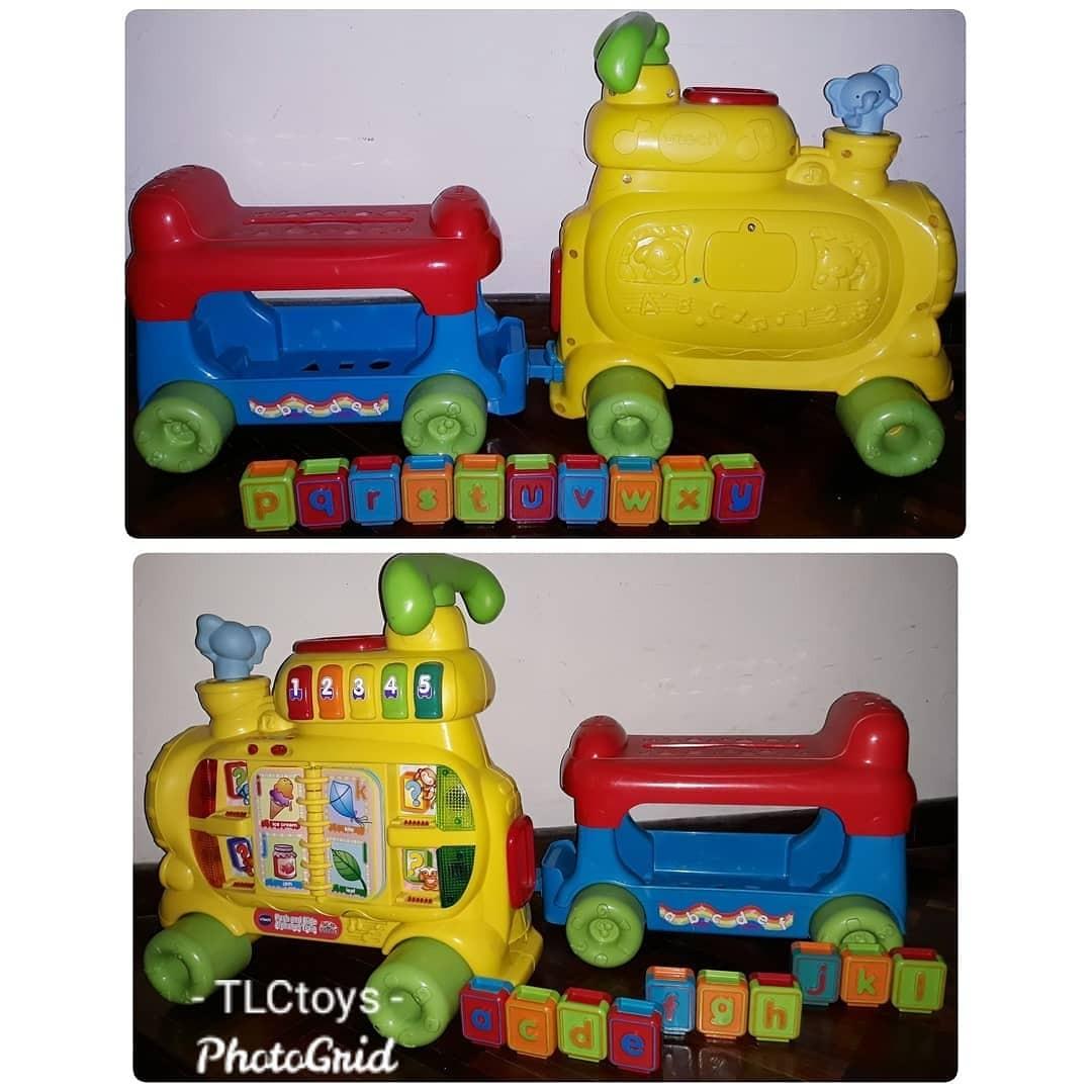 Vtech 3in1 Sit-to-Stand Alphabet Train, Babies & Kids, Infant Playtime ...