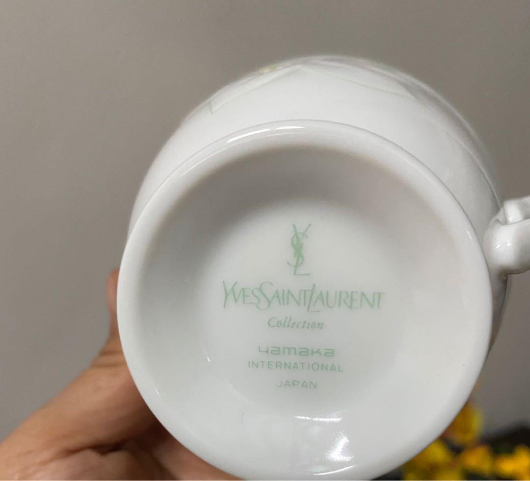YSL Cups & Saucers (3 duos/pairs), Furniture & Home Living, Kitchenware ...