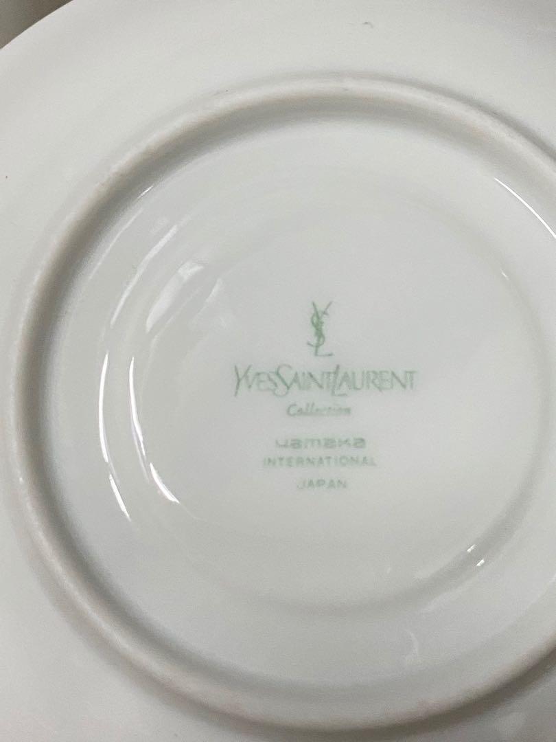 YSL Cups & Saucers (3 duos/pairs), Furniture & Home Living, Kitchenware ...