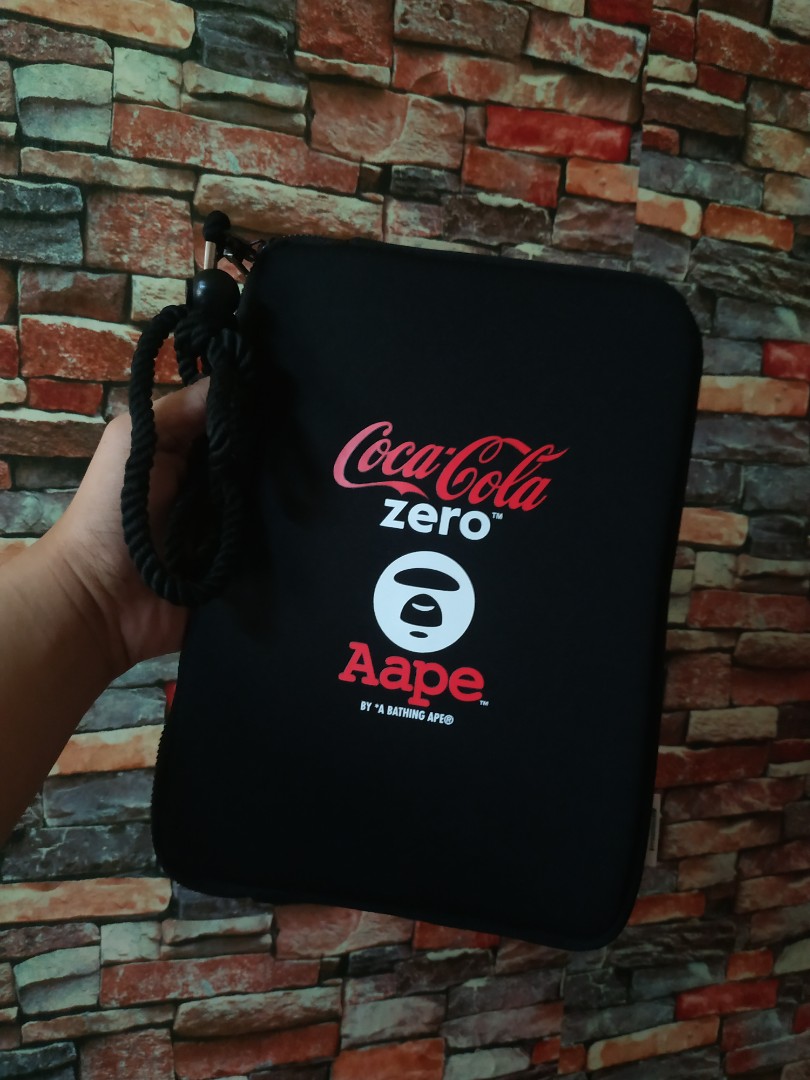 AAPE X COCA-COLA MULTIPURPOSE POUCH, Luxury, Bags & Wallets on Carousell
