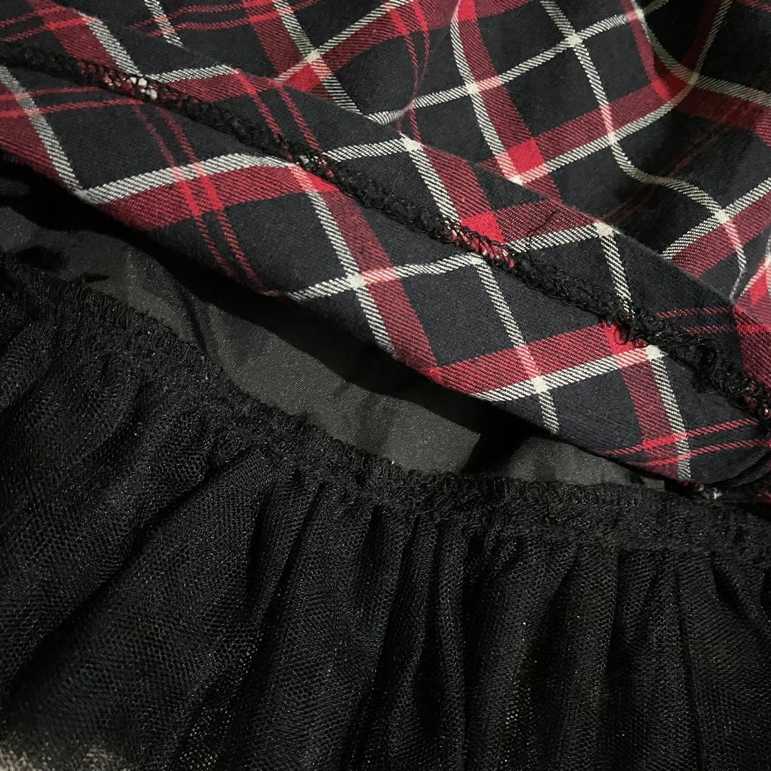 alt mall goth plaid skirt, Women's Fashion, Bottoms, Skirts on Carousell