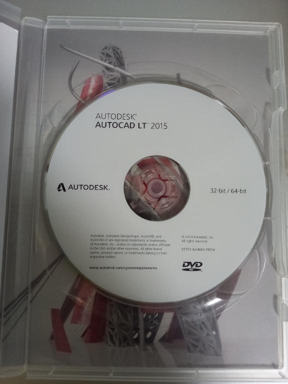AUTODESK AUTOCAD 2015 LT (32 & 64 Bit) with Serial Number & Product Key ...