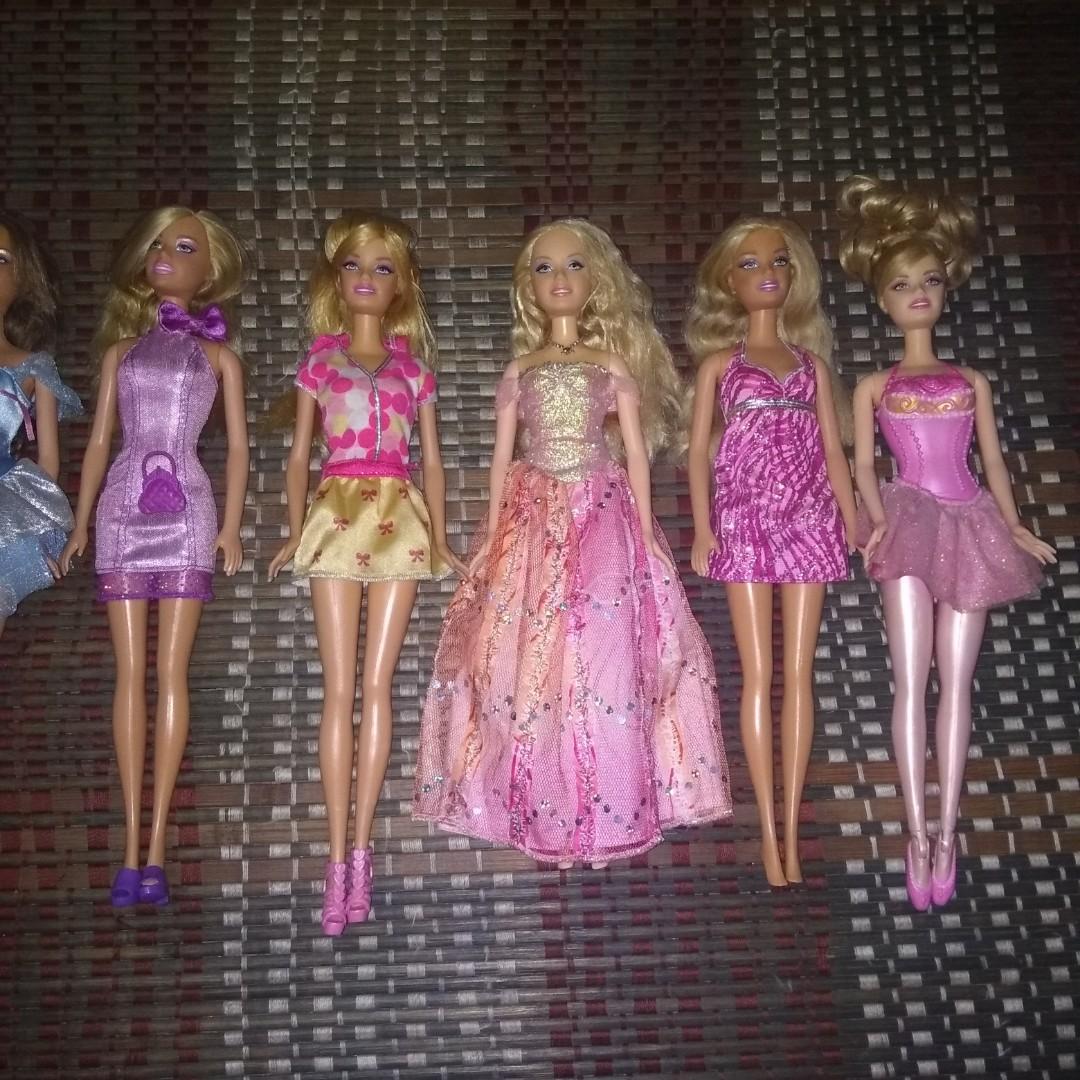 Barbie Doll Original Mattel Dolls Princess Patung, Hobbies & Toys ...