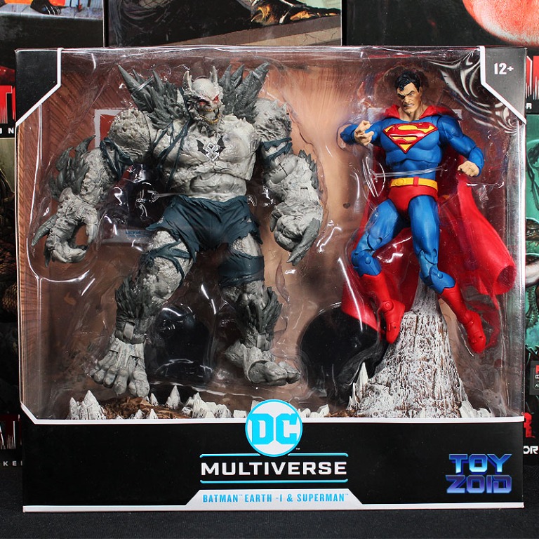 Batman Earth 1 The Devastator VS Superman Dark Nights Metal DC ...