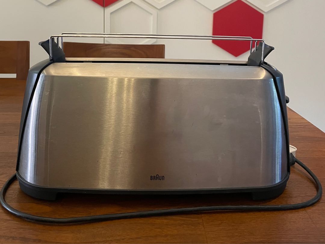 Braun Stainless Steel Toaster, TV & Home Appliances, Kitchen Appliances ...