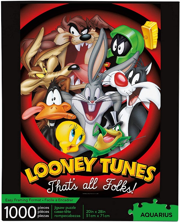 Bugs Bunny and the gangs 1000 Piece Jigsaw Puzzle - Made in USA ...