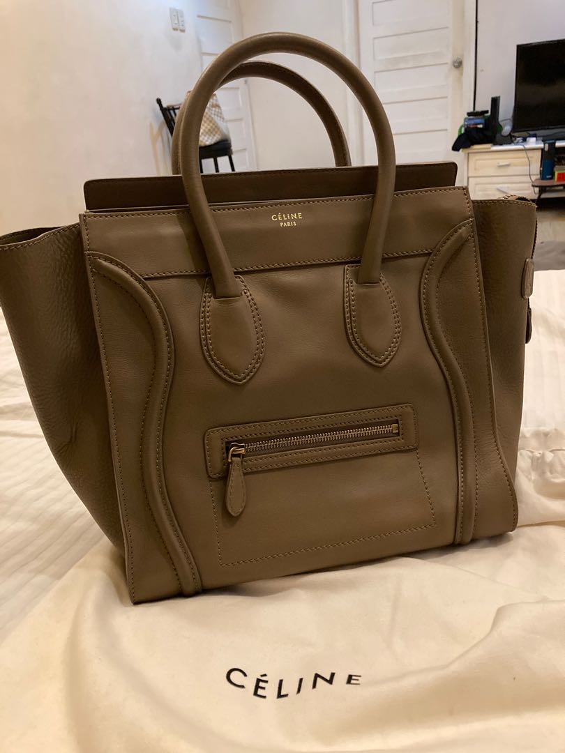 Celine Mini Luggage, Luxury, Bags & Wallets on Carousell