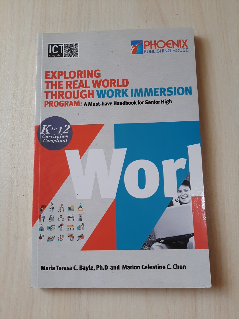 Exploring the Real World through Work Immersion Book (Phoenix ...