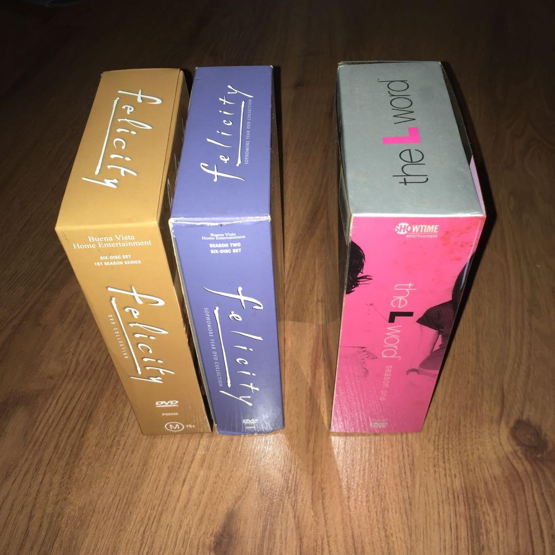 Felicity & The L Word DVD box sets, Hobbies & Toys, Music & Media, CDs ...