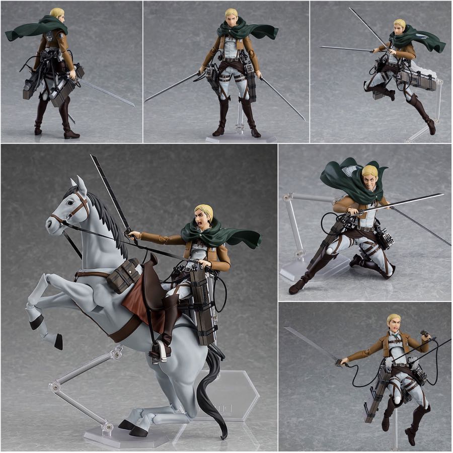 figma Attack on Titan Erwin Smith, Hobbies & Toys, Toys & Games on ...