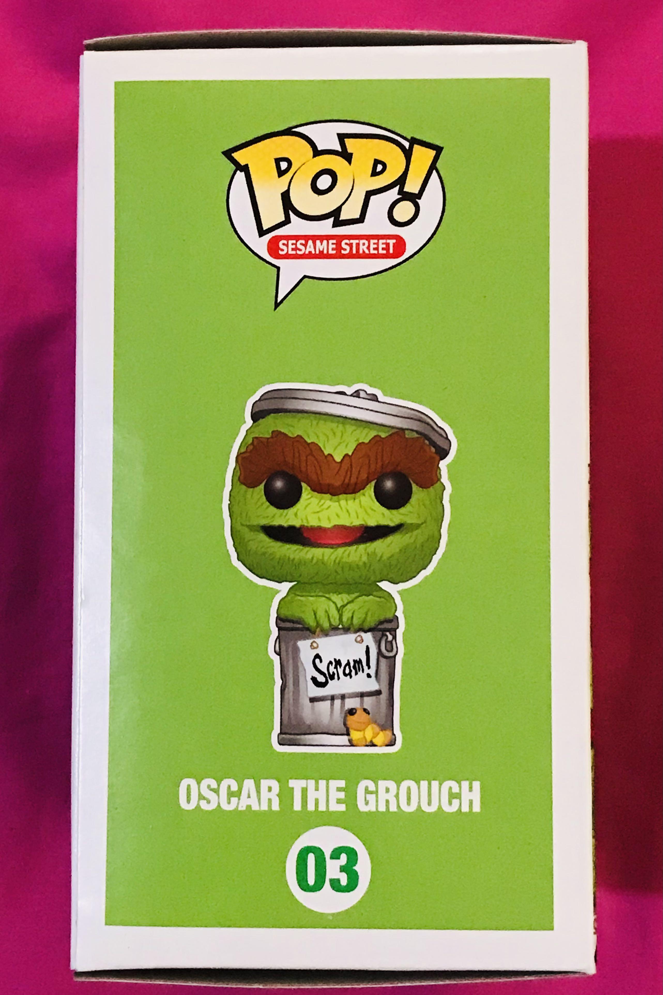 Funko Pop - Oscar the Grouch (Sesame Street), Hobbies & Toys, Toys ...