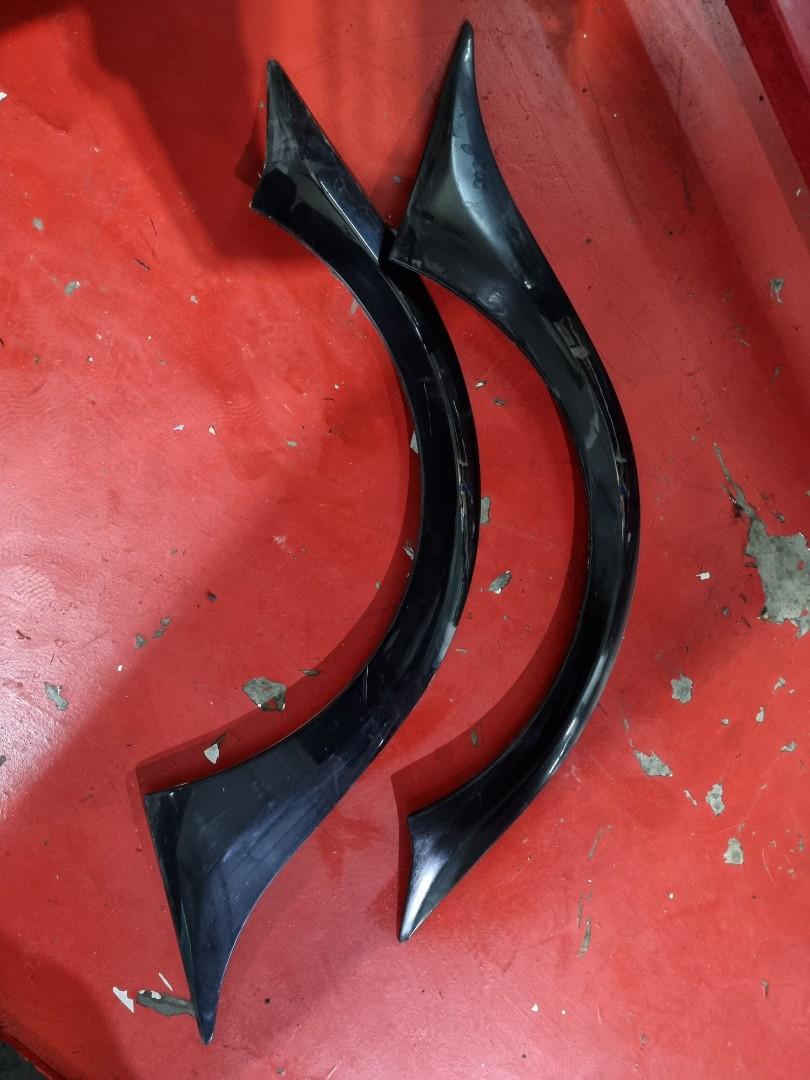 GTR r35 varis rear fender arc add on, Car Accessories, Accessories on ...