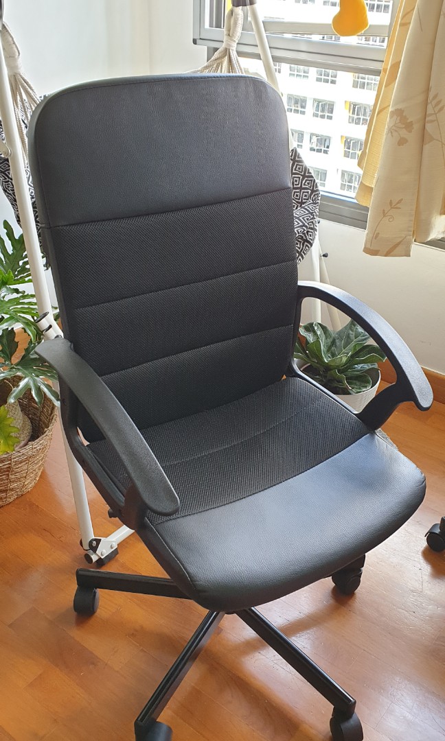IKEA RENBERGET Office Chair, Furniture & Home Living, Furniture, Chairs ...