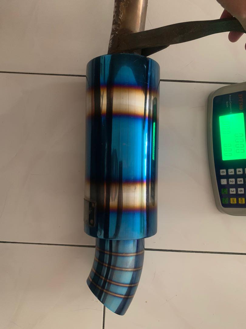 Js racing muffler 2” inlet, Auto Accessories on Carousell