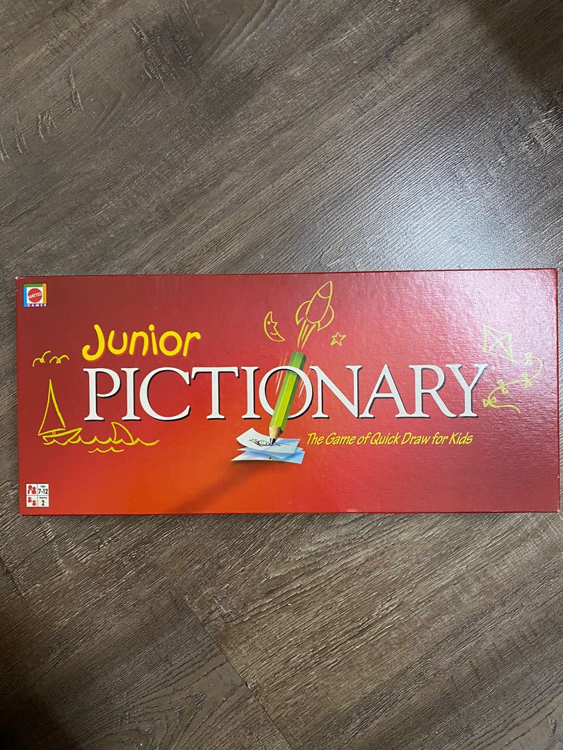 Junior Pictionary Set, Hobbies & Toys, Toys & Games on Carousell
