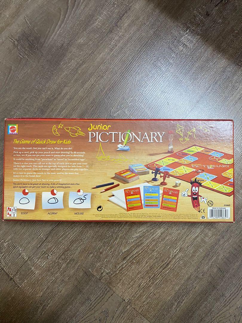 Junior Pictionary Set, Hobbies & Toys, Toys & Games on Carousell