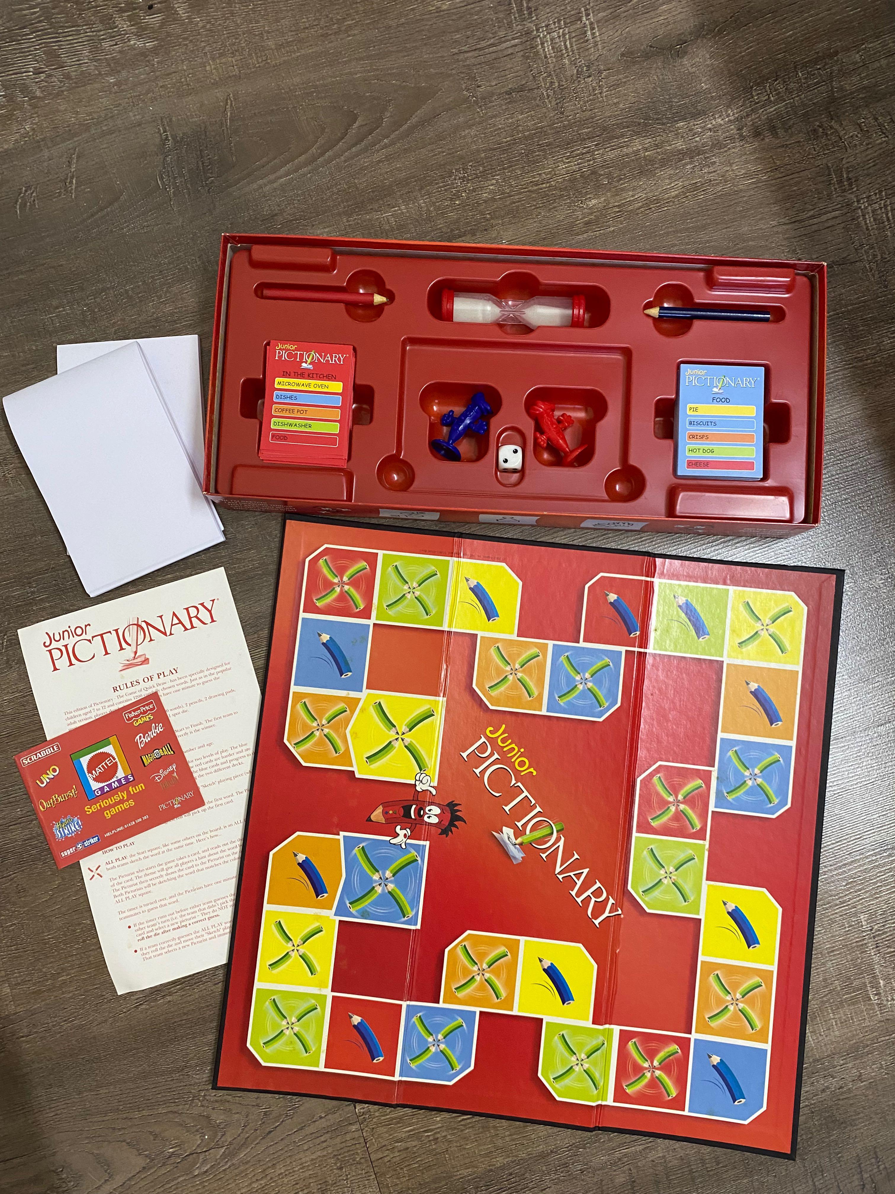 Junior Pictionary Set, Hobbies & Toys, Toys & Games on Carousell